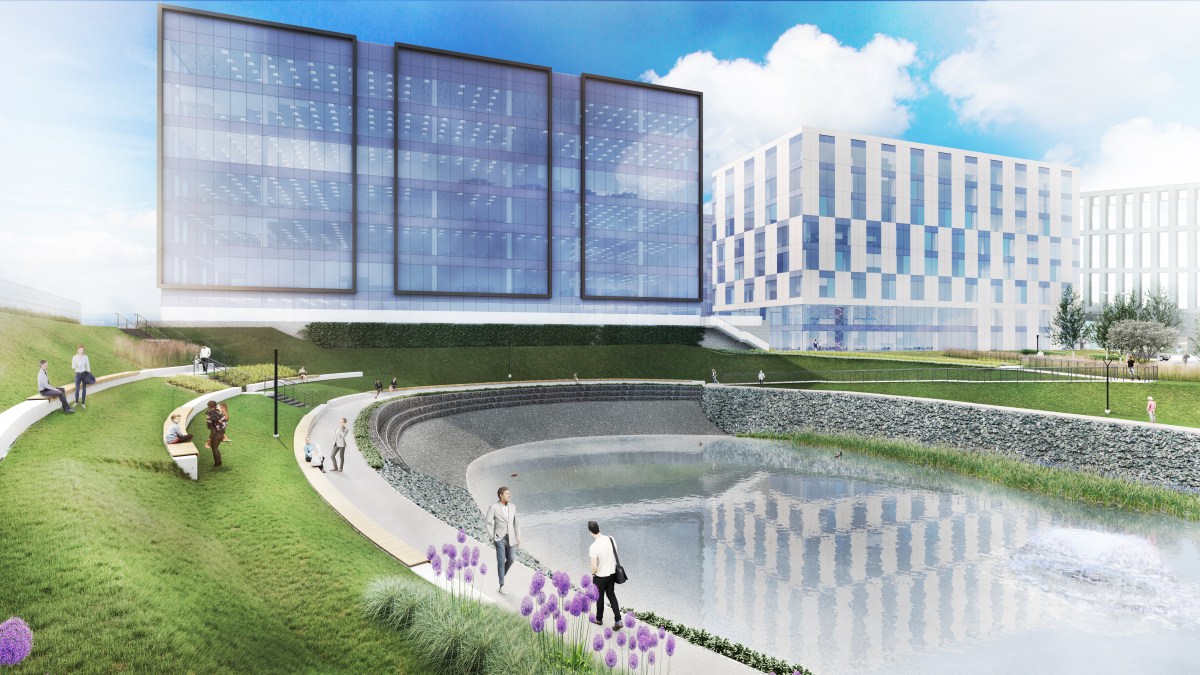 Skwer rekreacyjno- wypoczynkowy w przestrzeni biurowej / A recreational ...